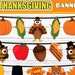 Thanksgiving PRINTABLE Banner | Little Turkeys Thanksgiving Garland ...