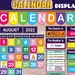 Classroom Calendar Display and Weather Set | PRINTABLE Calendar | Wall ...