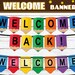 PRINTABLE Crayons & Pencils Welcome Banner L Back to School Garland ...