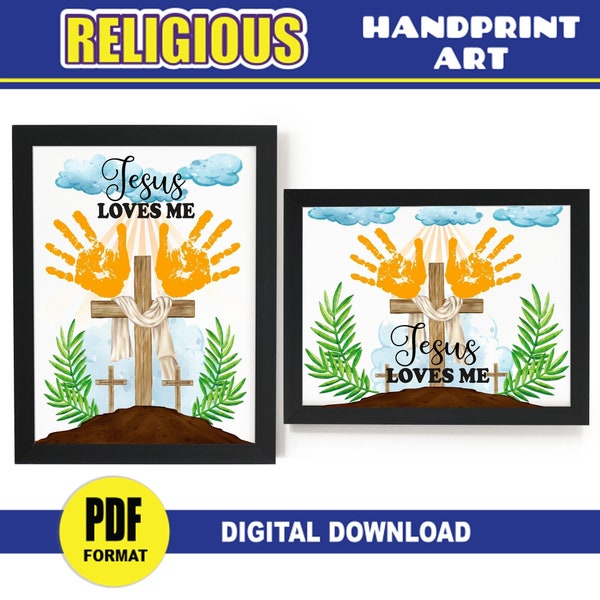 Jesus Loves Me Craft - Etsy