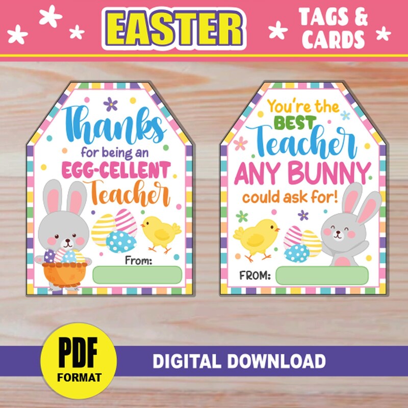 Easter Egg Gift Tag - 60+ Gift Ideas for 2025