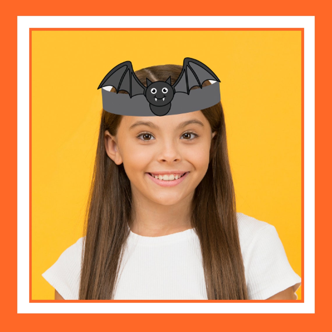 Halloween Paper Crowns for Kids PRINTABLE Hat Headbands Craft Activity ...