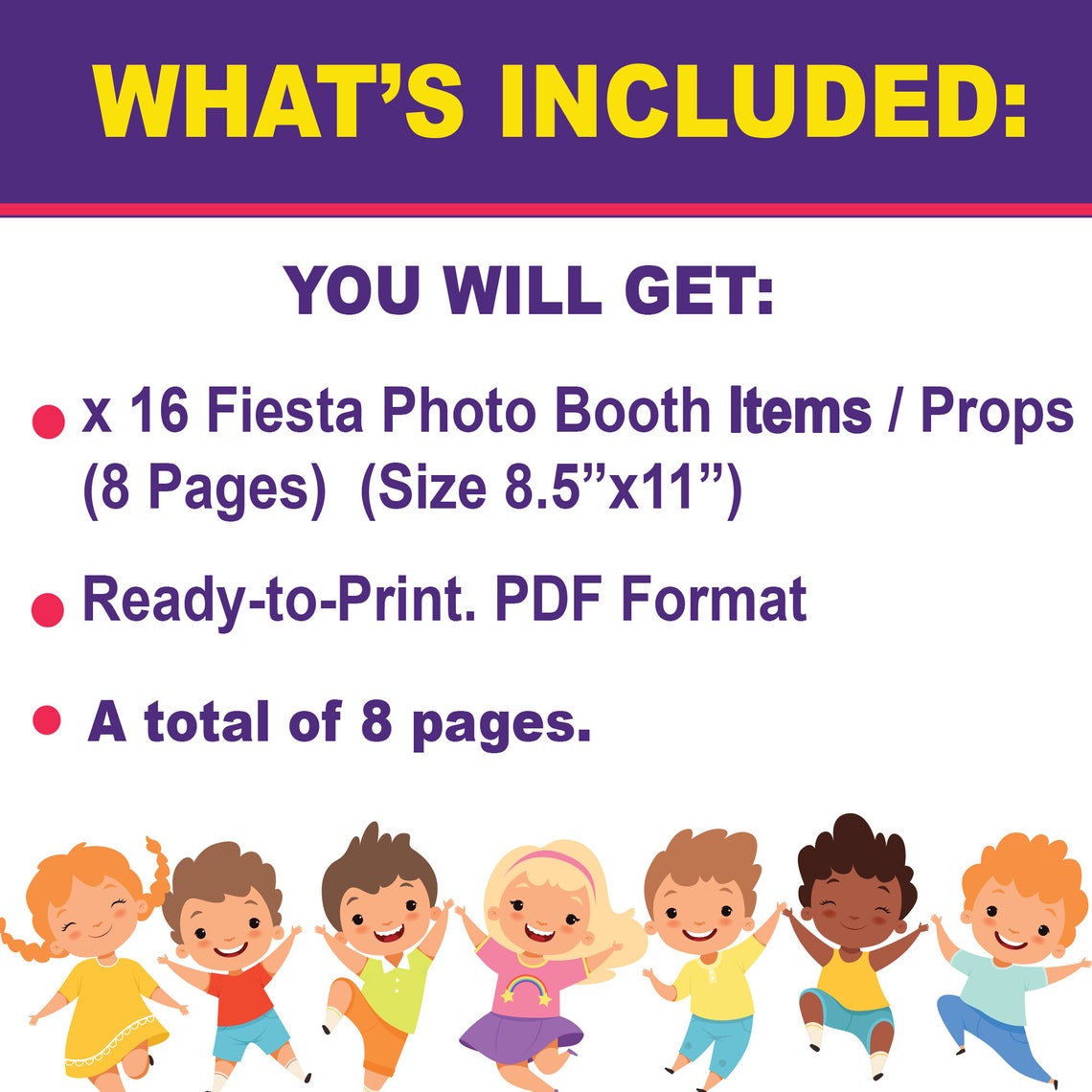 Fiesta Photo Booth PRINTABLE Props Cinco De Mayo Mexican - Etsy