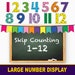 Skip Counting Number Display | Numbers and Its Multiples Posters ...