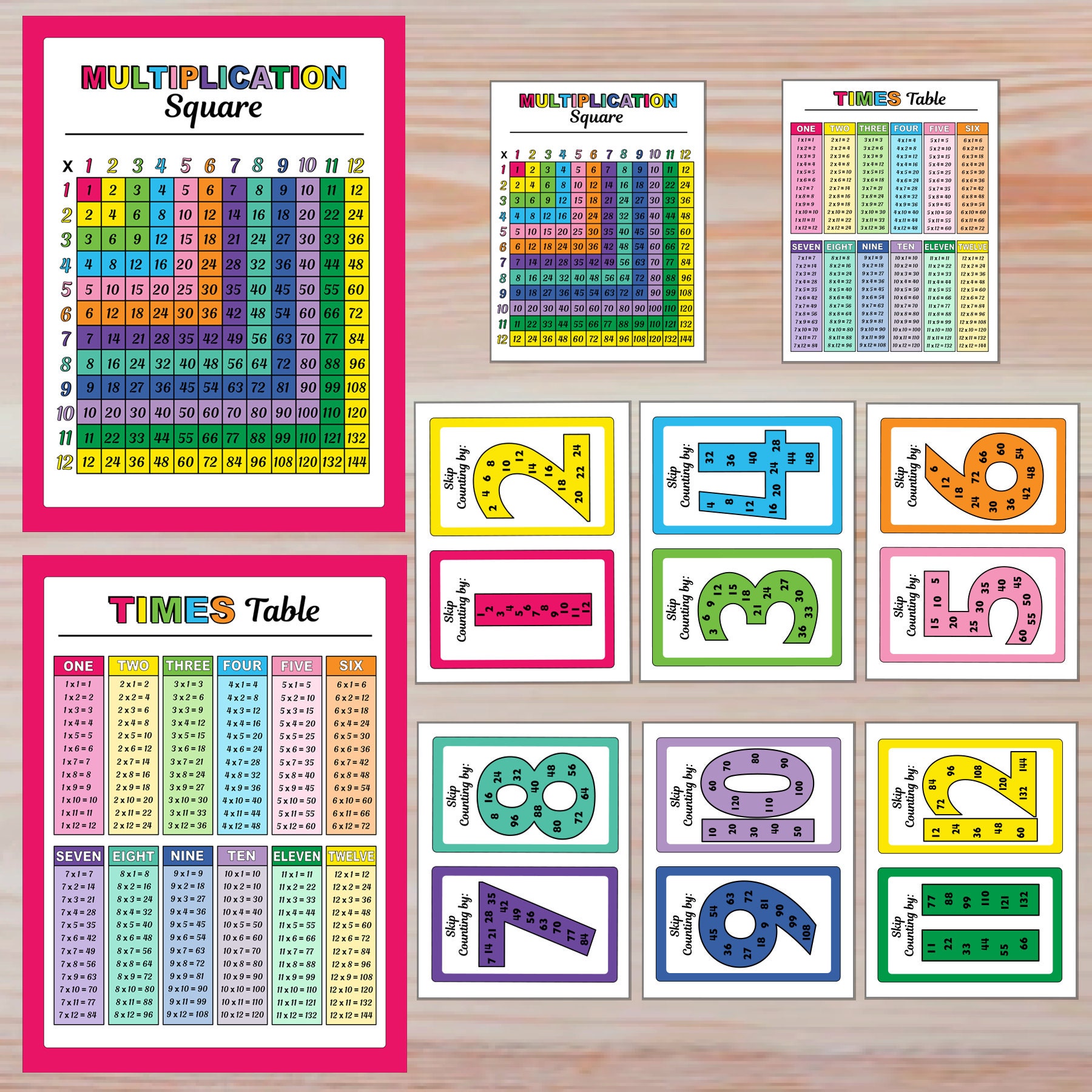 Classroom Decor BUNDLE RAINBOW Colors Printable Kit for - Etsy