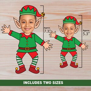 Christmas Craft for Kids | Elf Yourself DIY Christmas Paper Craft |add ...