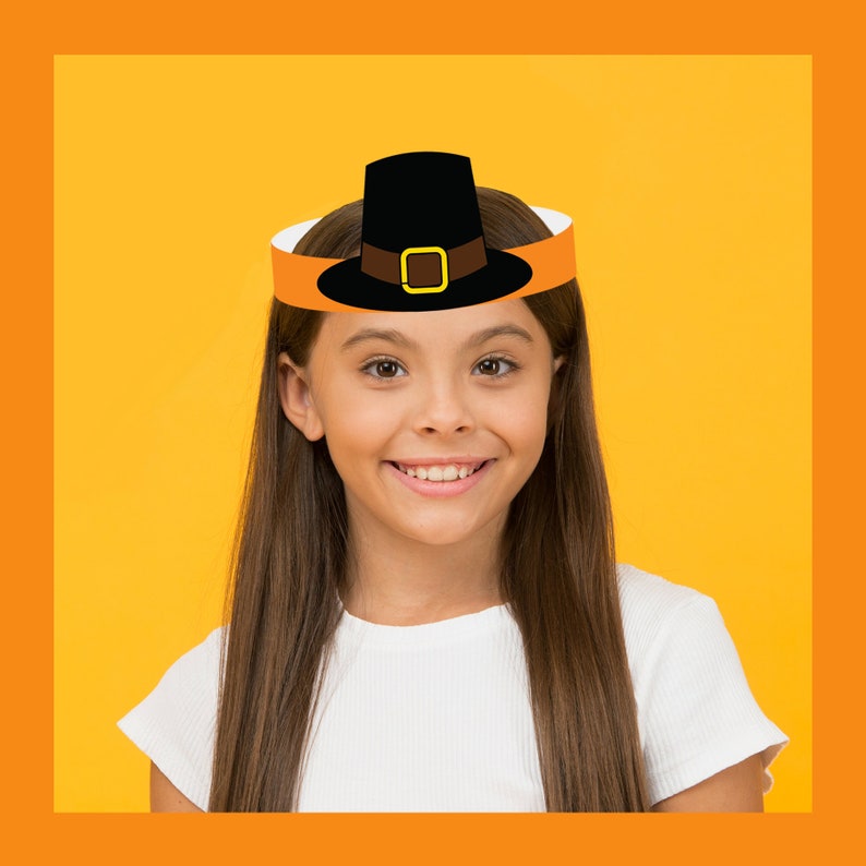 Thanksgiving Paper Crowns for Kids Big BUNDLE of 12 - Etsy