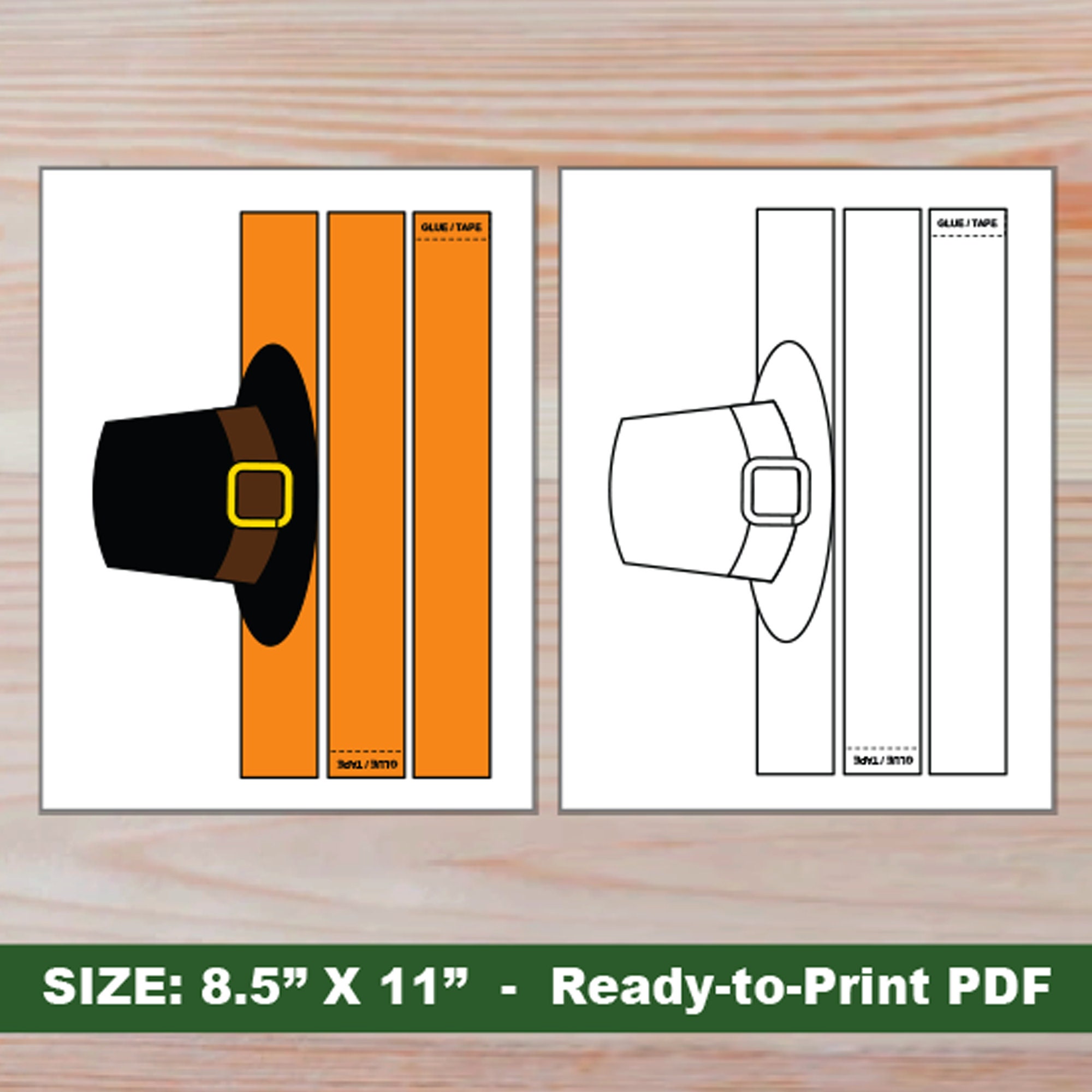 Thanksgiving Paper Crowns for Kids Big BUNDLE of 12 - Etsy