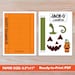 Jack-o-lantern Paper Lantern Crafts | Halloween Crafts PRINTABLE ...