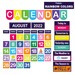 Classroom Calendar Display and Weather Set | PRINTABLE Calendar | Wall ...