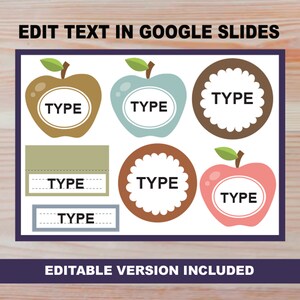 Classroom Name Tags | for Bulletin Board, Door Display & Desk Name Tags ...