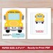 Bus Driver Gift Card Holder PRINTABLE Thanks for Going the Extra Mile ...