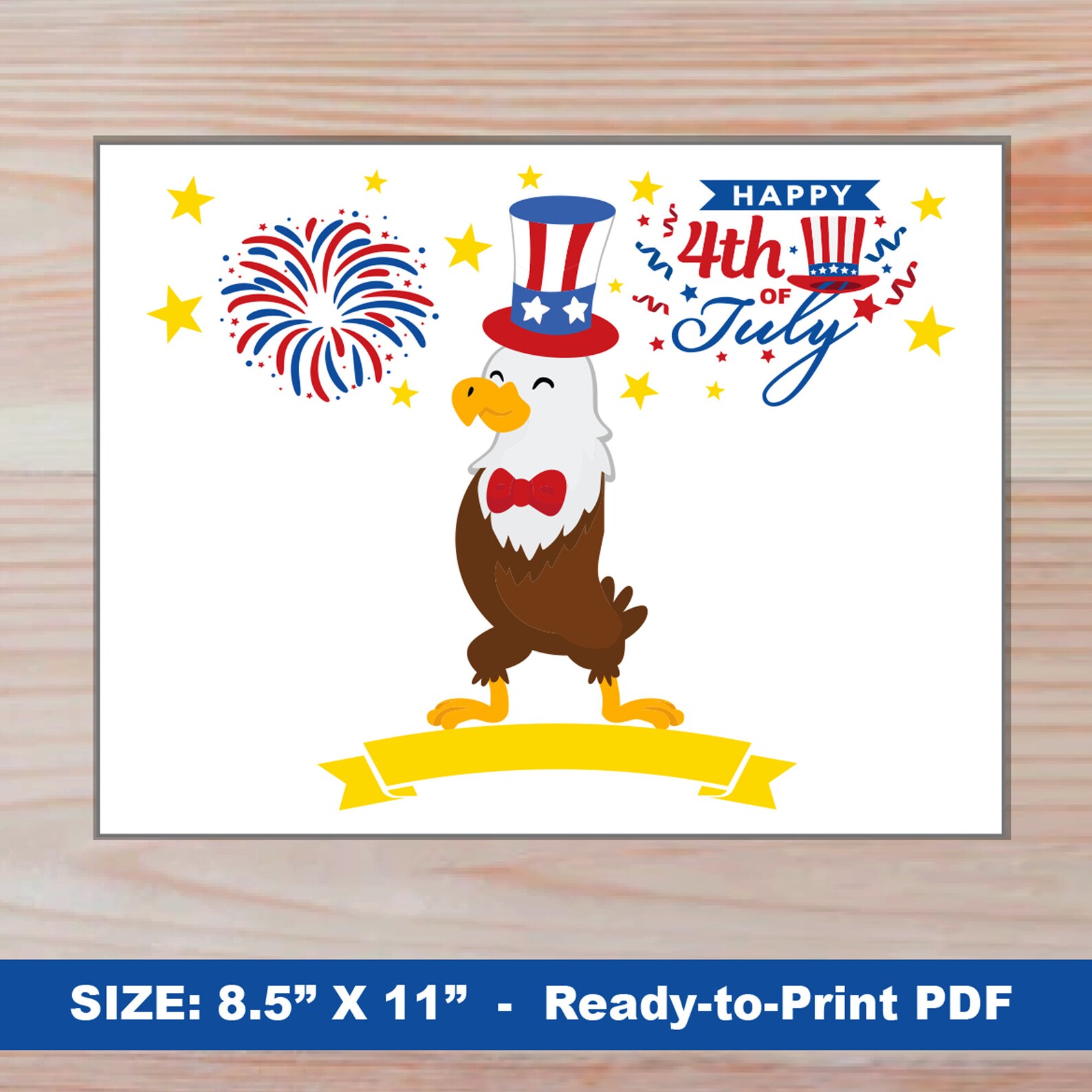 4th of July Handprint Art Eagle Crafts PRINTABLE Handprint Keepsake ...