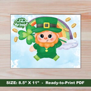 St Patrick’s Day Handprint & Footprint Art BUNDLE | PRINTABLE Handprint ...