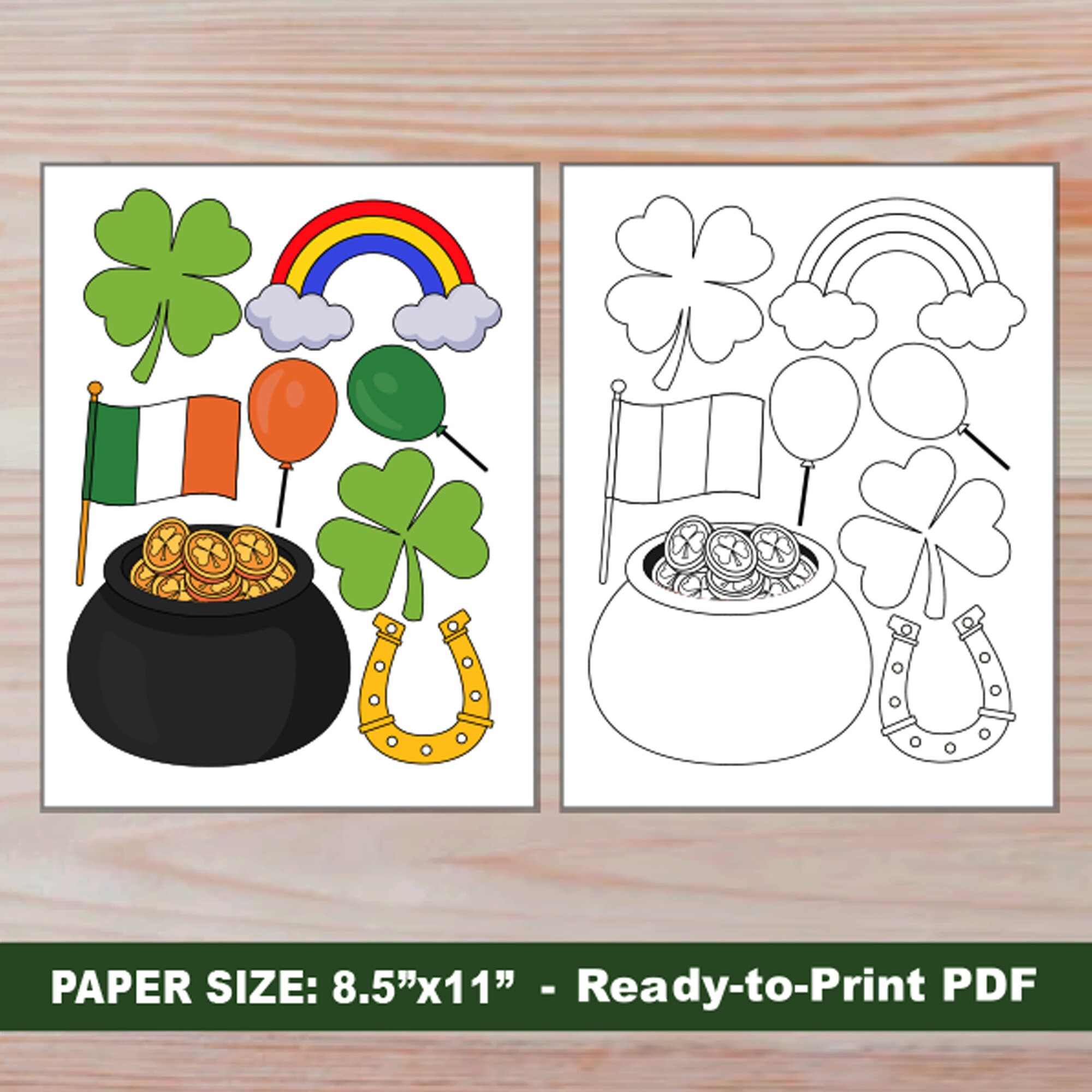 St Patrick's Day Craft for Bulletin Board Leprechaun - Etsy