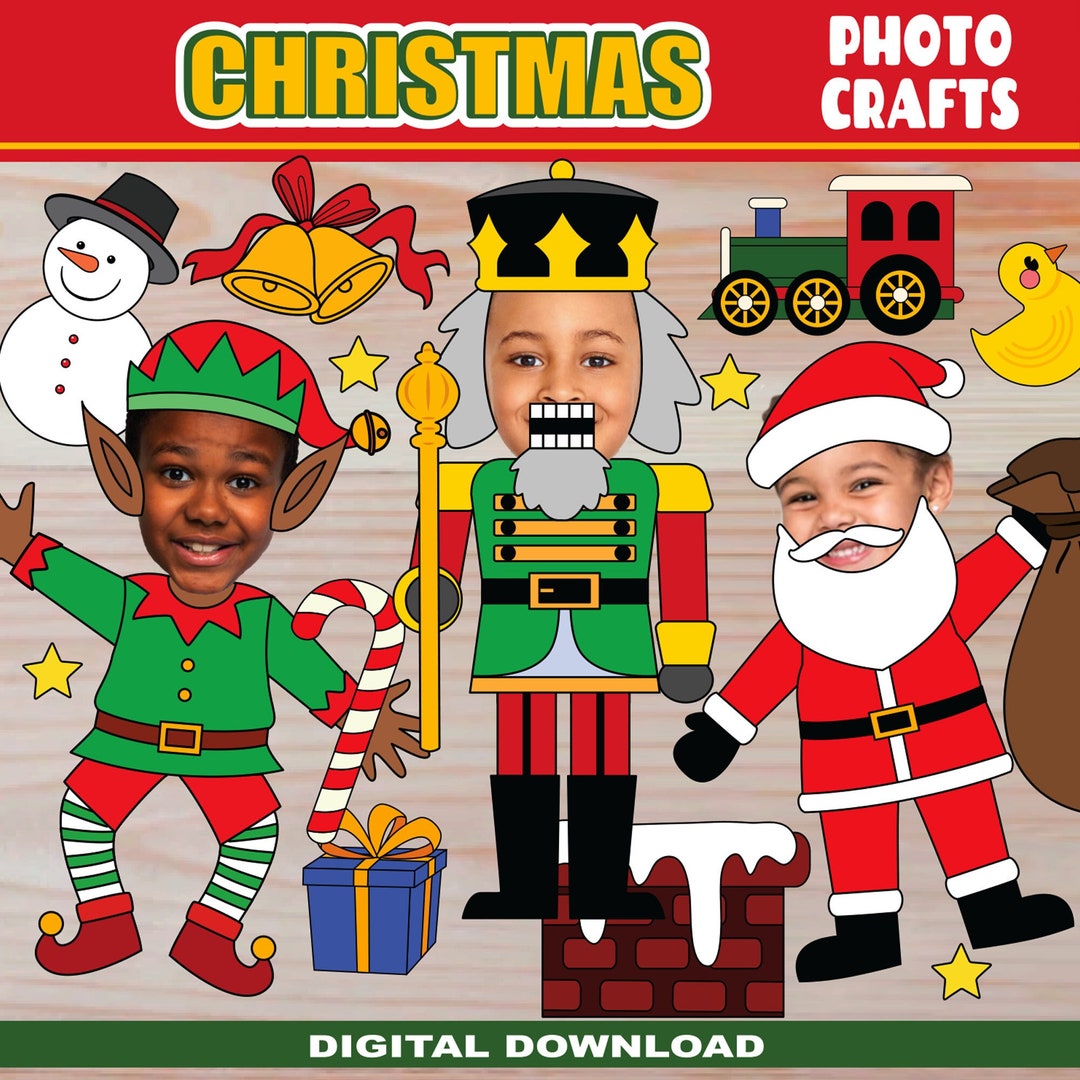 Christmas Craft for Kids BUNDLE | Santa Nutcracker & Elf Christmas ...