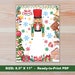 Christmas Nutcracker Footprint Art | Printable Kid Keepsake (PDF) - Etsy