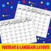 Printable Coloring Calendar for Kids | Digital Download | Undated ...