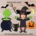 Build-a-witch Face Photo Craft | Halloween Craft for Bulletin Board ...