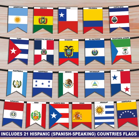 Hispanic Flags Hispanic New Heritage Hispanic Pride Flag Heart