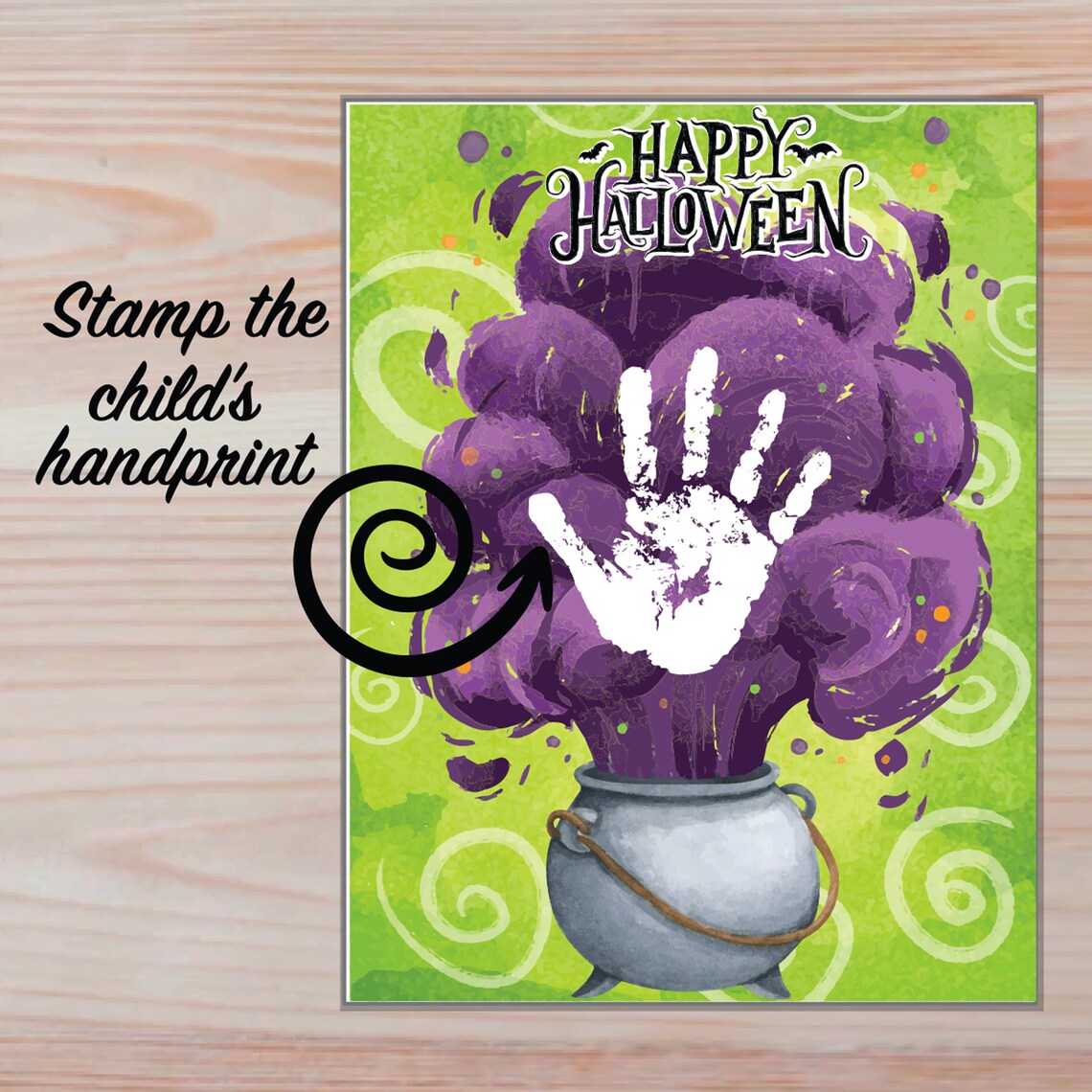 Halloween Handprint & Footprint Art BUNDLE Frankenstein - Etsy