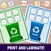 Recycle Sorting Activity + Recycling Poster | Earth Day PRINTABLE ...