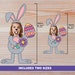Easter Craft for Bulletin Board & Decor Easter Bunny Yourself Face ...