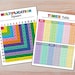 Multiplication Chart Times Table Posters Skip Counting Flash Cards ...