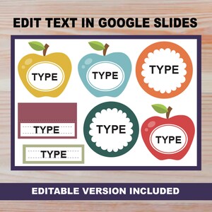 Classroom Name Tags | for Bulletin Board, Door Display & Desk Name Tags ...