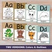 Alphabet Posters PRINTABLE EARTHY Colors Classroom Decor - Etsy
