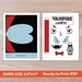 Vampire Paper Lantern Crafts | Halloween Monster Crafts PRINTABLE ...