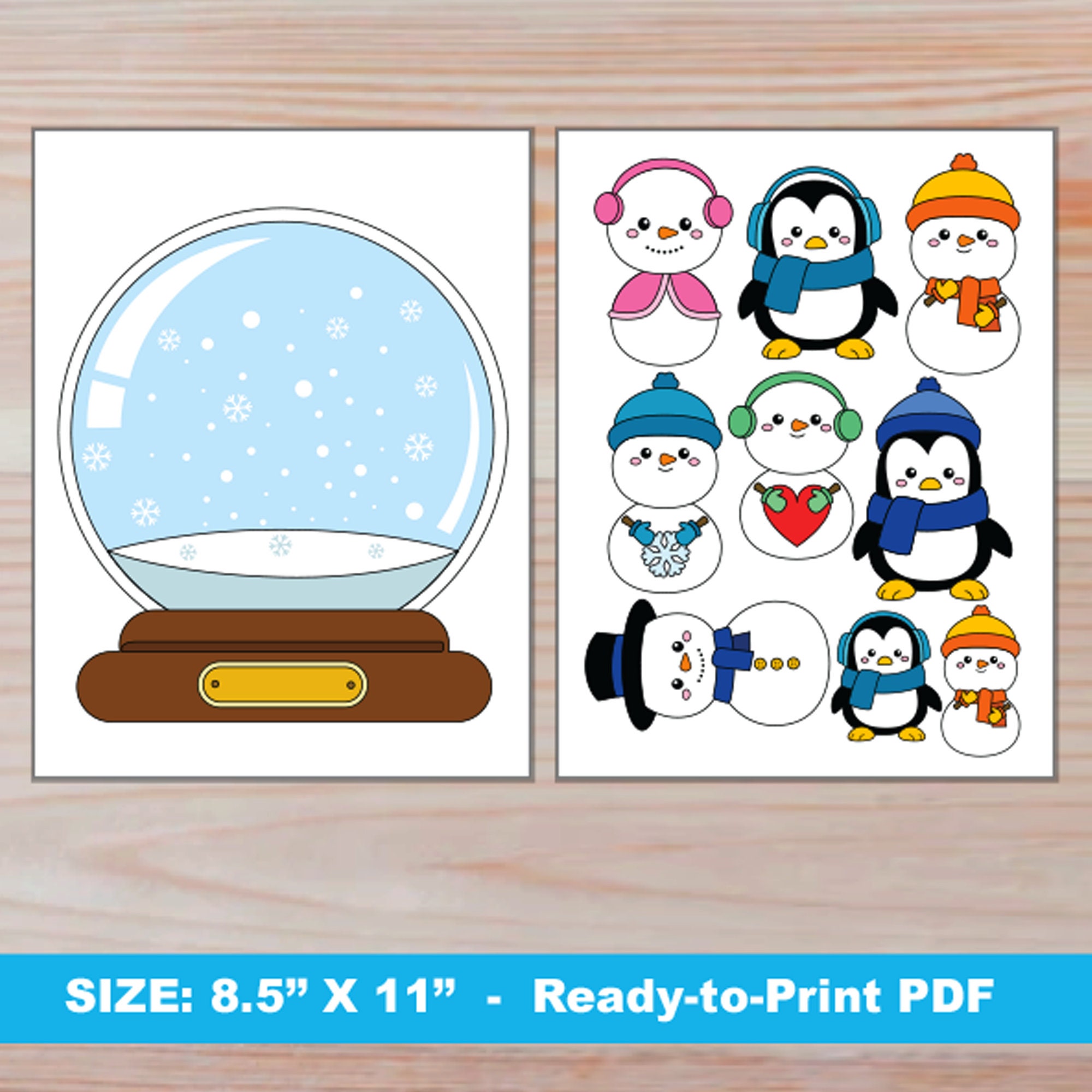 Winter Snowglobe Add Your Own Photo Activity Crafts Snow Globe Bulletin ...