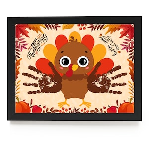Thanksgiving Handprint Art | Turkey Handprint Craft | Happy ...