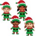Christmas Add Your Own Photo Picture | PNG Elves Boy & Girl Add Photo ...