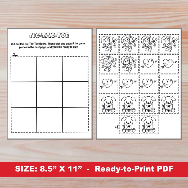 Valentine's Day Cut and Paste Worksheets PRINTABLE Scissor Skills ...