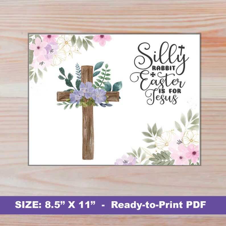 Easter Handprint Art Craft Silly Rabbit Easter is for Jesus Religious ...