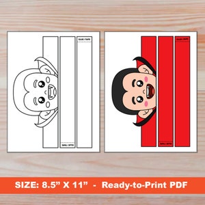 Halloween Paper Crowns for Kids | PRINTABLE Hat Headbands | Craft ...