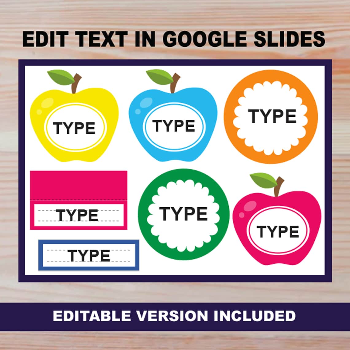 Classroom Name Tags | for Bulletin Board, Door Display and Desk Name ...