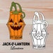 Jack-o-lantern Paper Lantern Crafts | Halloween Crafts PRINTABLE ...