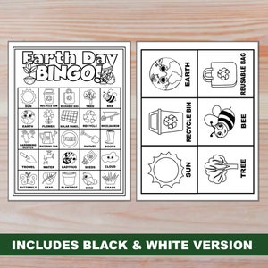Earth Day Printable Bingo Game | Classroom Bingo Activity for Classroom ...
