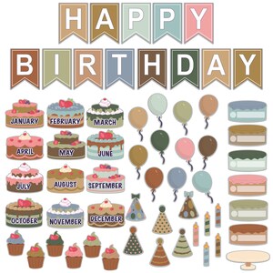Birthday Display Classroom Decor | PRINTABLE | With Birthday Banner ...