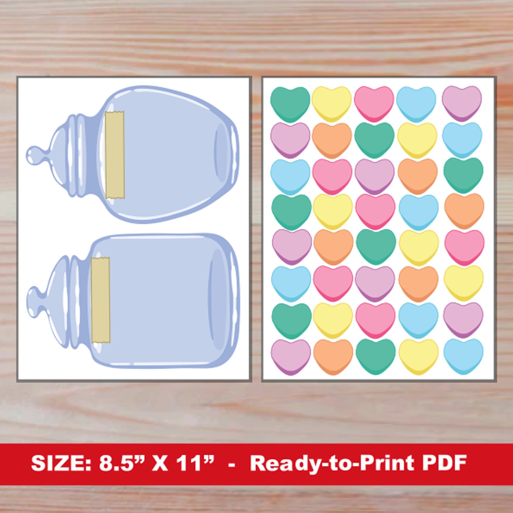 Valentine's Day Crafts for Bulletin Board PRINTABLE Valentine's Day ...