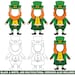 St Patrick's Day Leprechaun Add Your Own Photo Picture PNG Leprechaun ...