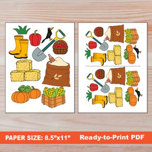 Build-a-scarecrow Face Photo Craft | Fall Autumn Craft for Bulletin ...