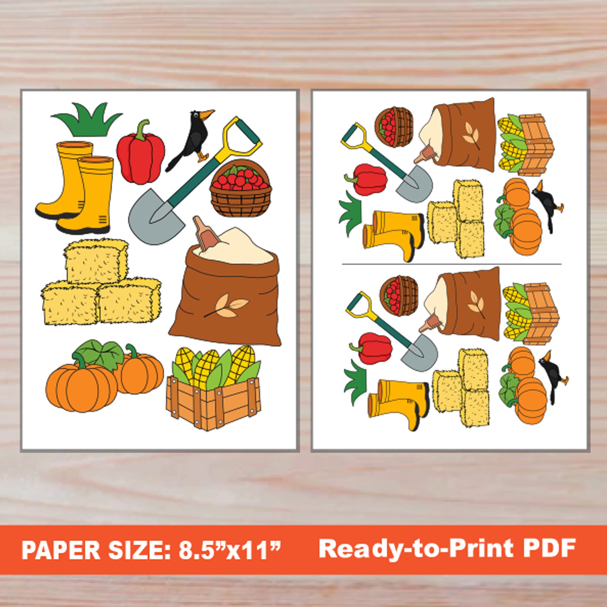 Build-a-scarecrow Face Photo Craft Fall Autumn Craft for Bulletin Board ...