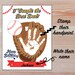 Dads Birthday Handprint Craft Baseball Happy Birthday - Etsy