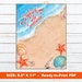 Beach Footprint Art | Summer Craft Activity | PRINTABLE Foot Print ...