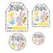 PRINTABLE Easter Gift Tags and Cards Happy Easter Bunny Cards for ...