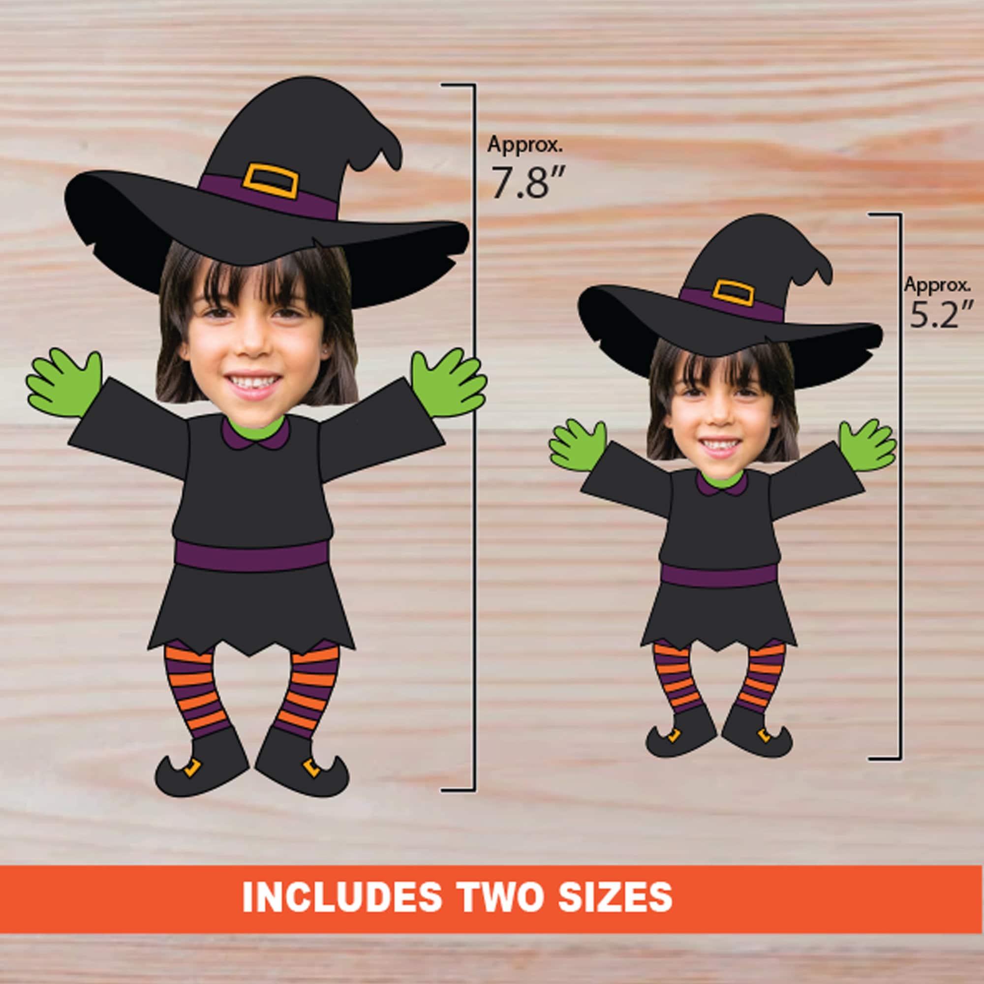 Build-a-witch Face Photo Craft Halloween Craft for Bulletin Board ...