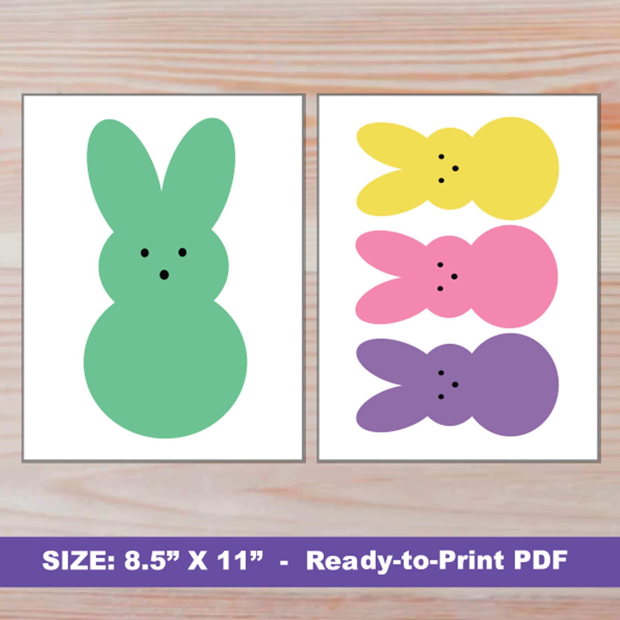 Easter PRINTABLE Banner Kit PRINTABLE Easter Pennant Bunting - Etsy